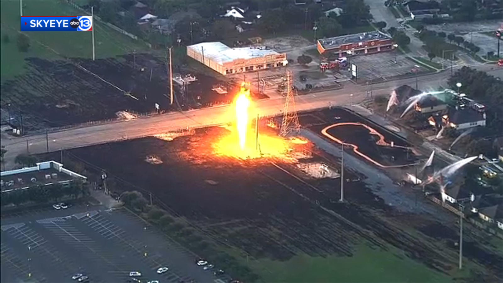 Spencer Highway pipeline fire now significantly smaller and expected to ...