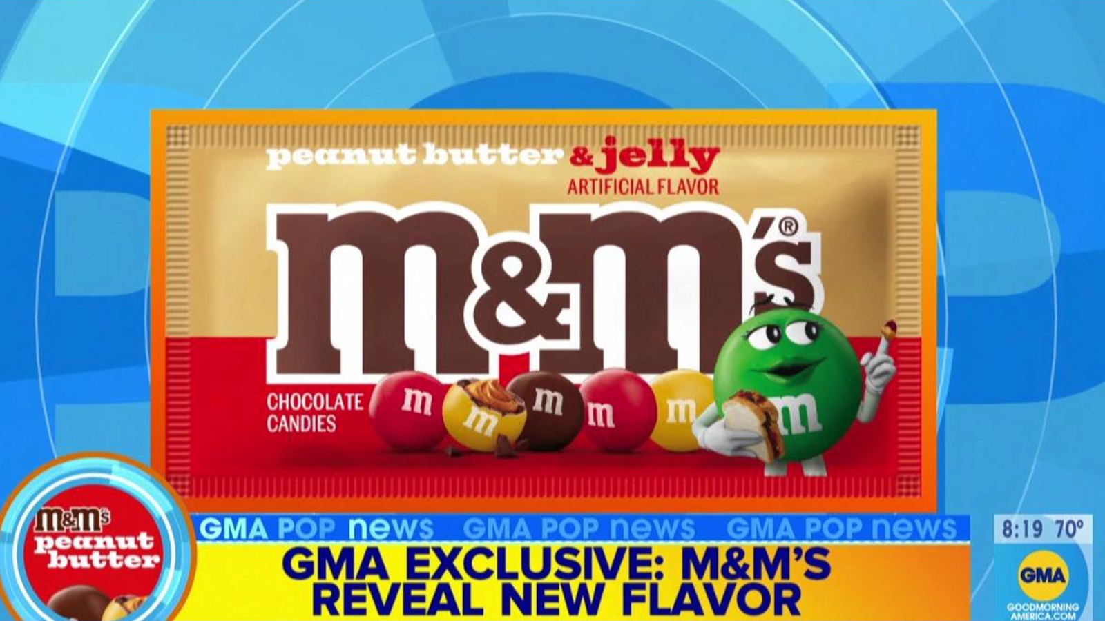 M&M's announces new peanut butter and jelly candy flavor - ABC7 San Francisco