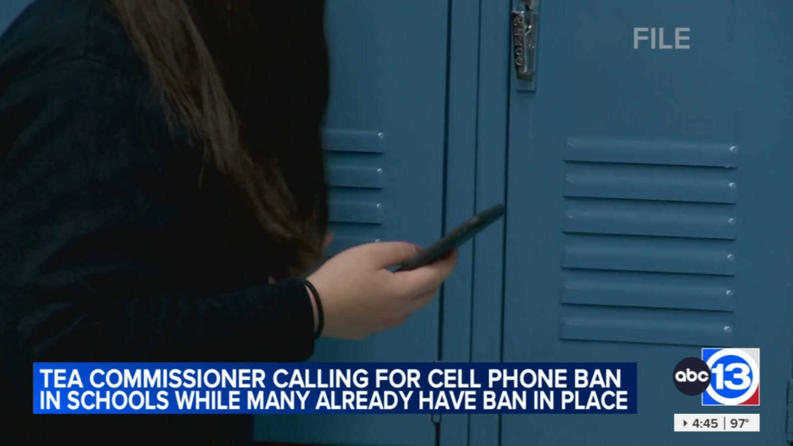 TEA Commissioner Mike Morath calls on Texas lawmakers to ban phones in ...
