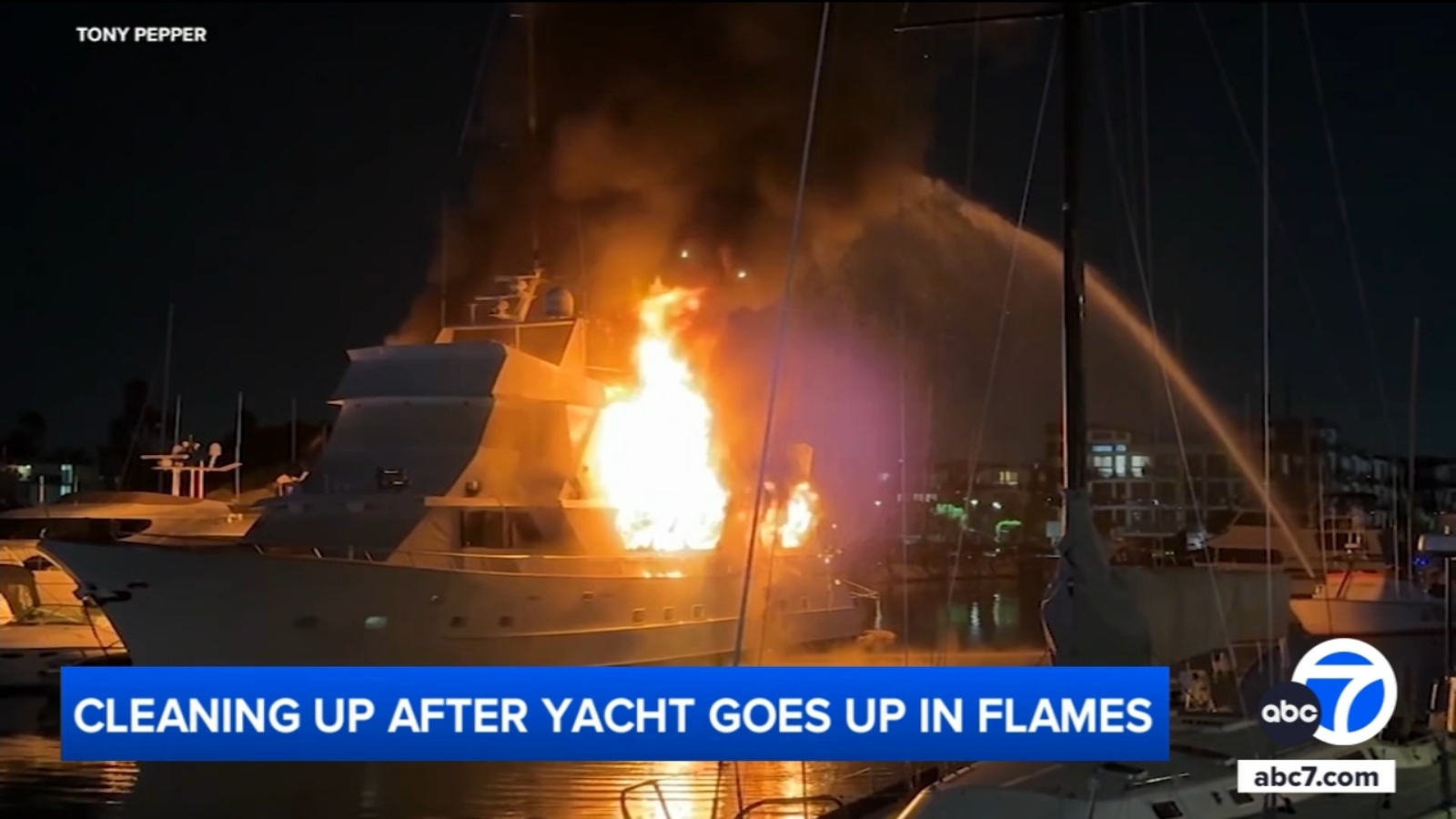 Marina del Rey yacht fire: 1,000 rounds of ammunition, fireworks were ...