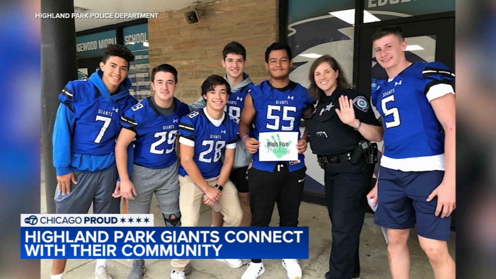 Highland Park Police Department, Giants high school football team ...