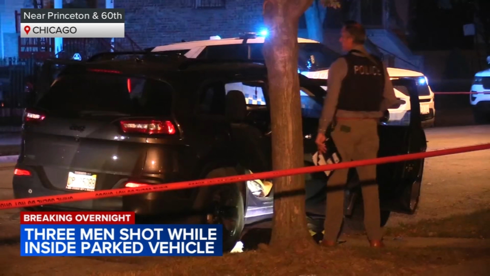 Chicago triple shooting: 3 men shot while in parked car on Princeton in ...
