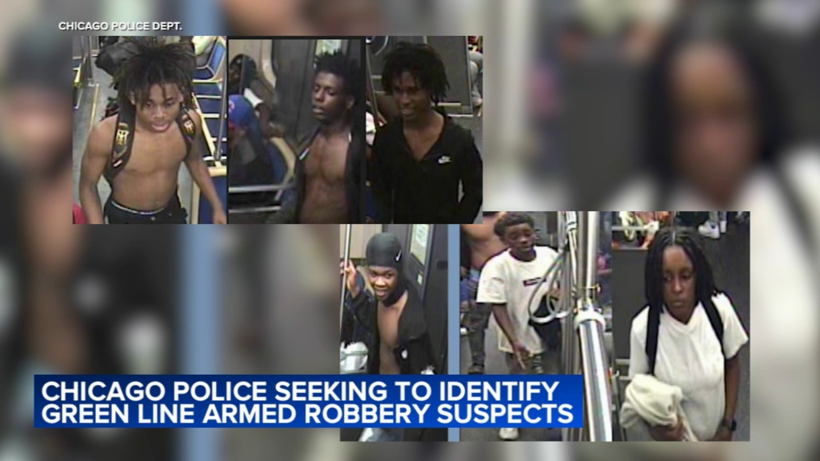 Chicago police release photos of suspects in CTA Green Line robbery ...