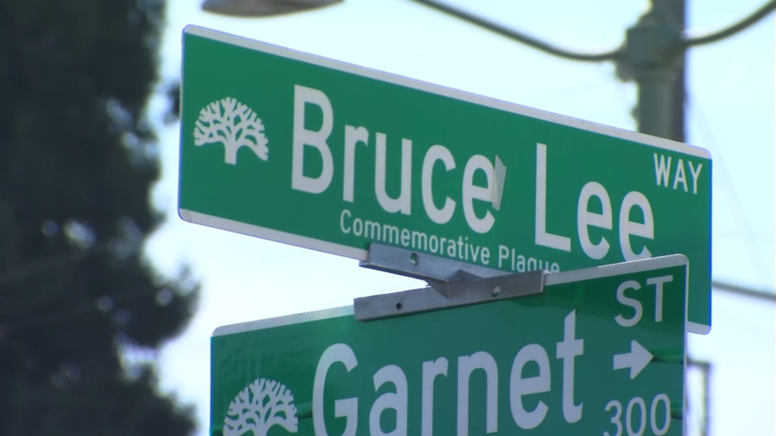 Oakland unveils 'Bruce Lee Way' street sign at Broadway and Garnet ...
