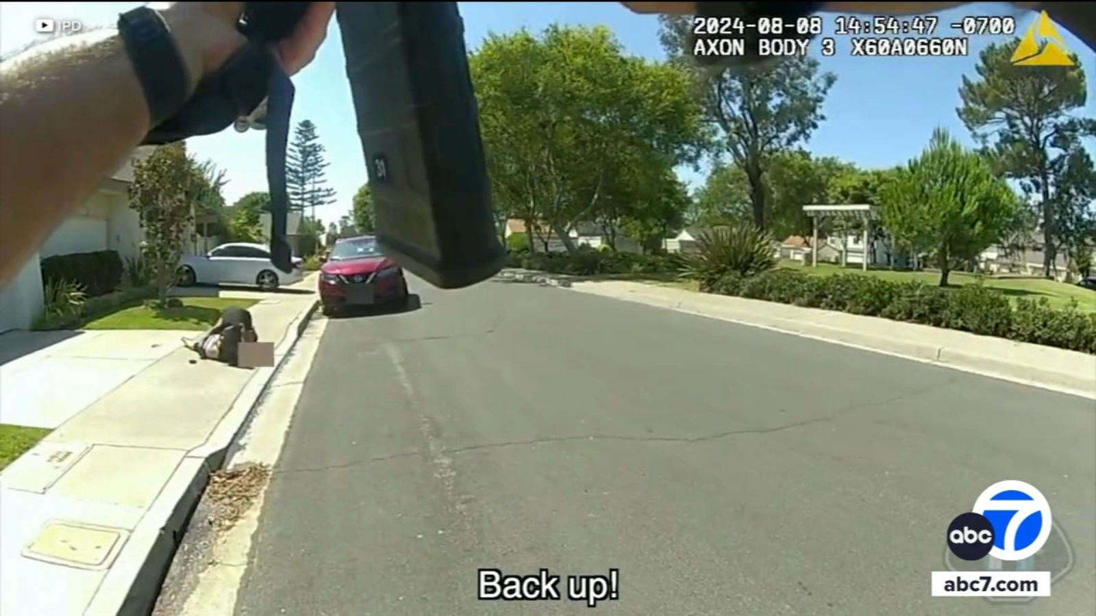 Bodycam video shows Irvine officer shoot, kill man who fatally stabbed ...