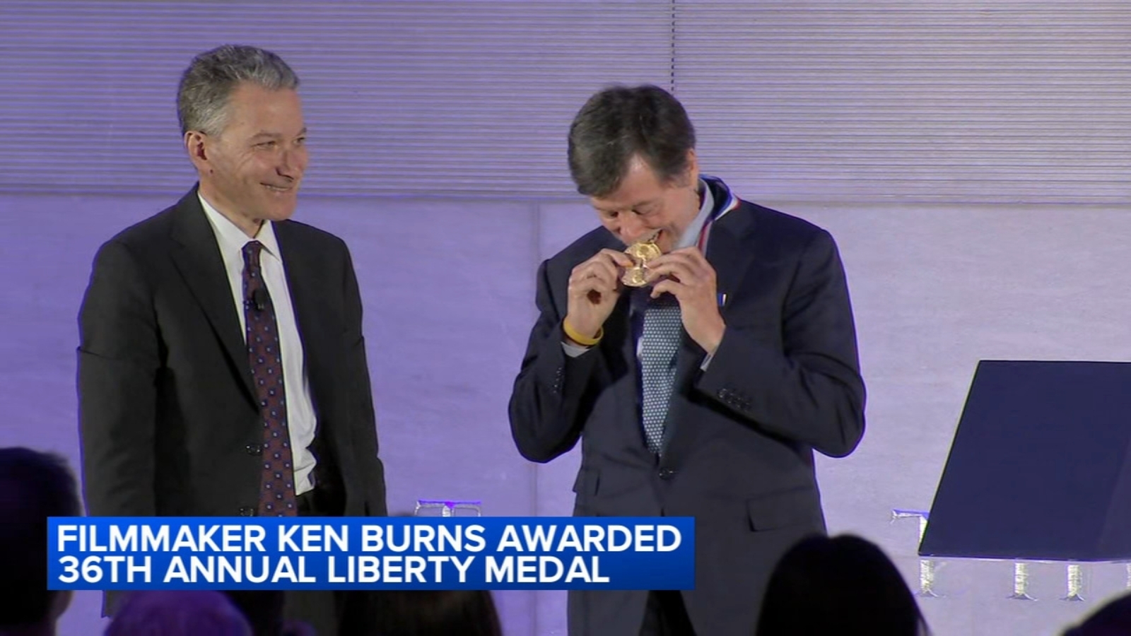 Acclaimed documentary filmmaker Ken Burns receives National ...
