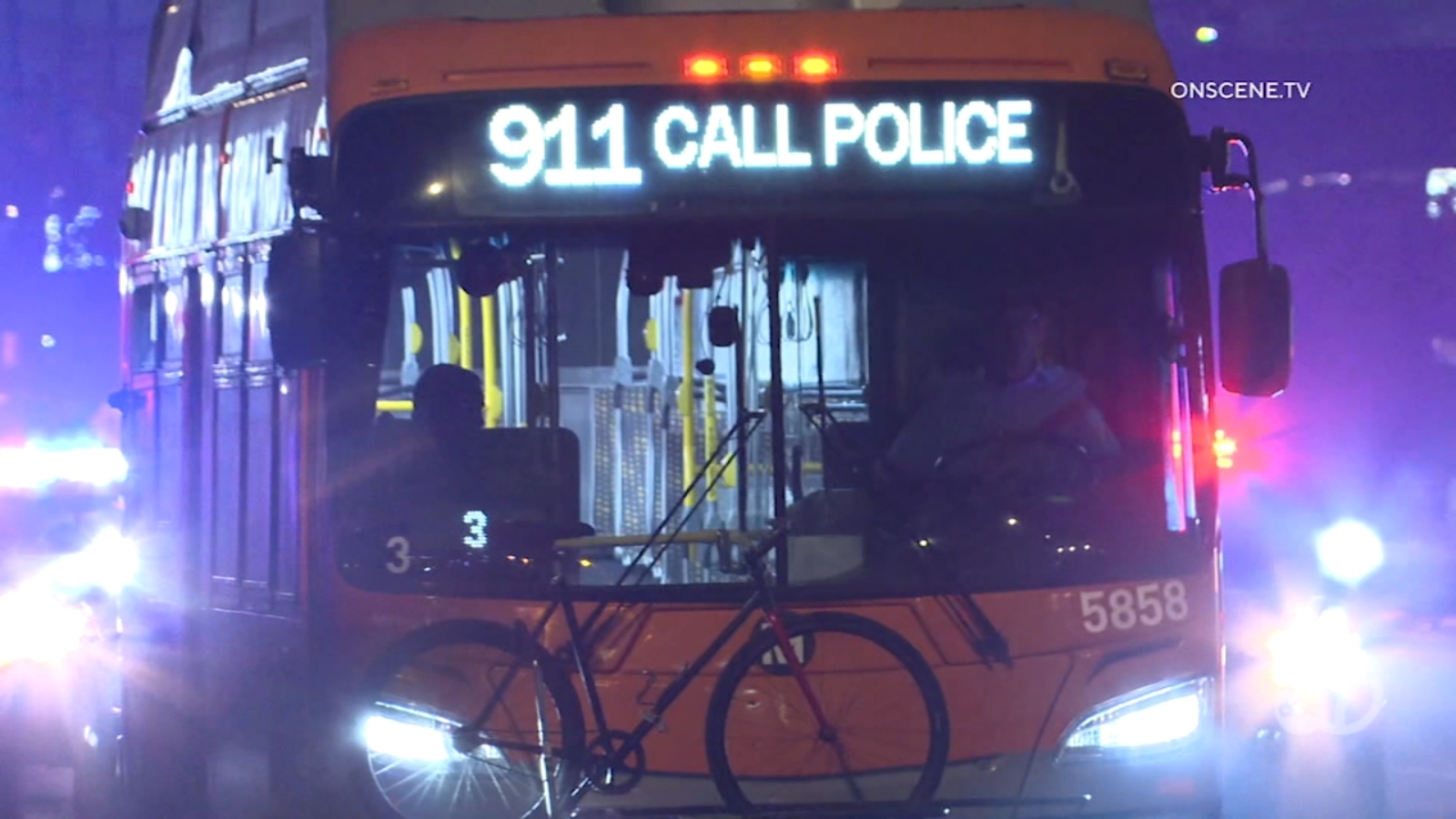 LA bus hijacking: Man dead after driver forced at gunpoint in Los ...