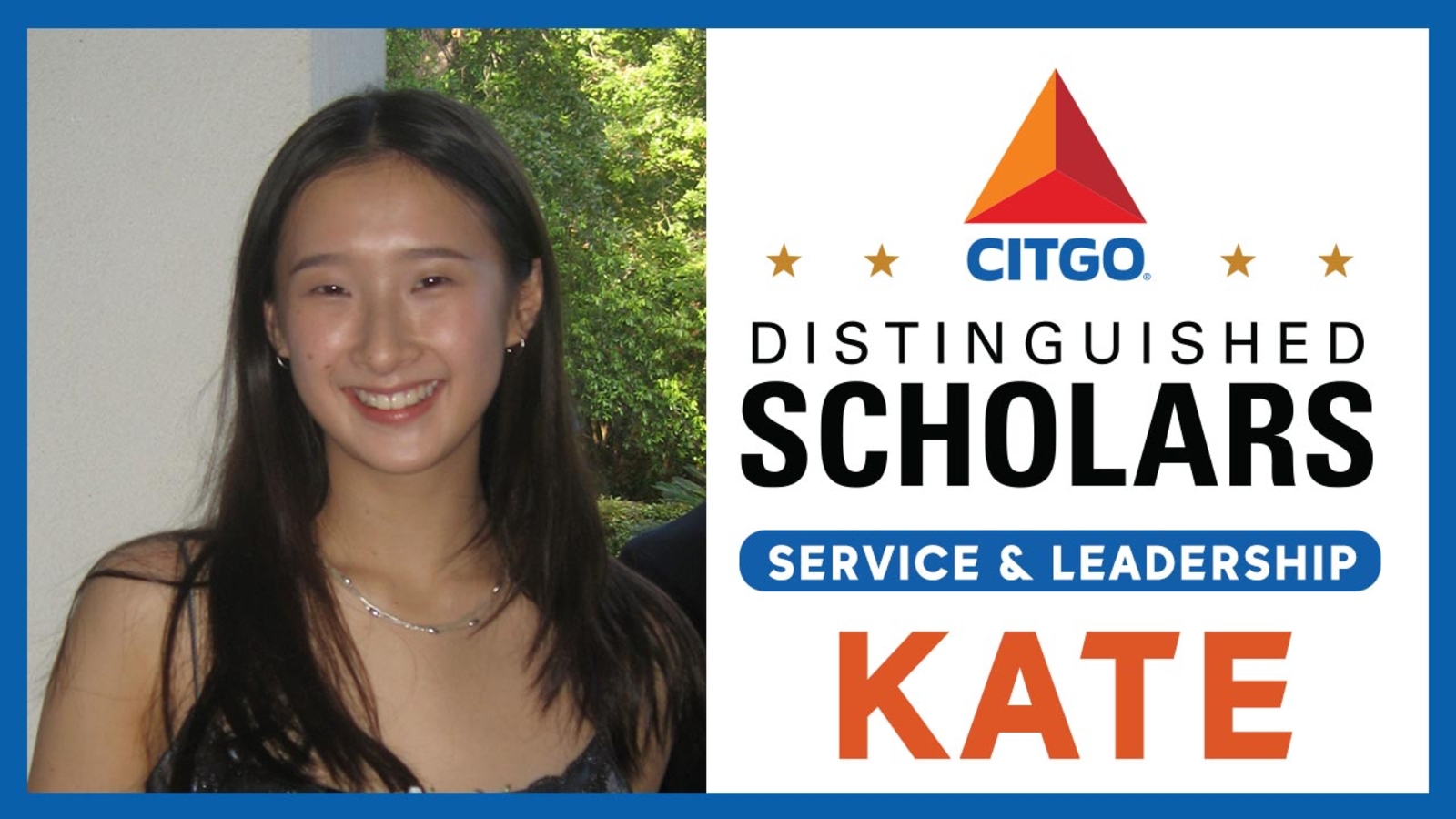 CITGO Distinguished Scholars: Service & Leadership (Kate) - ABC13 Houston