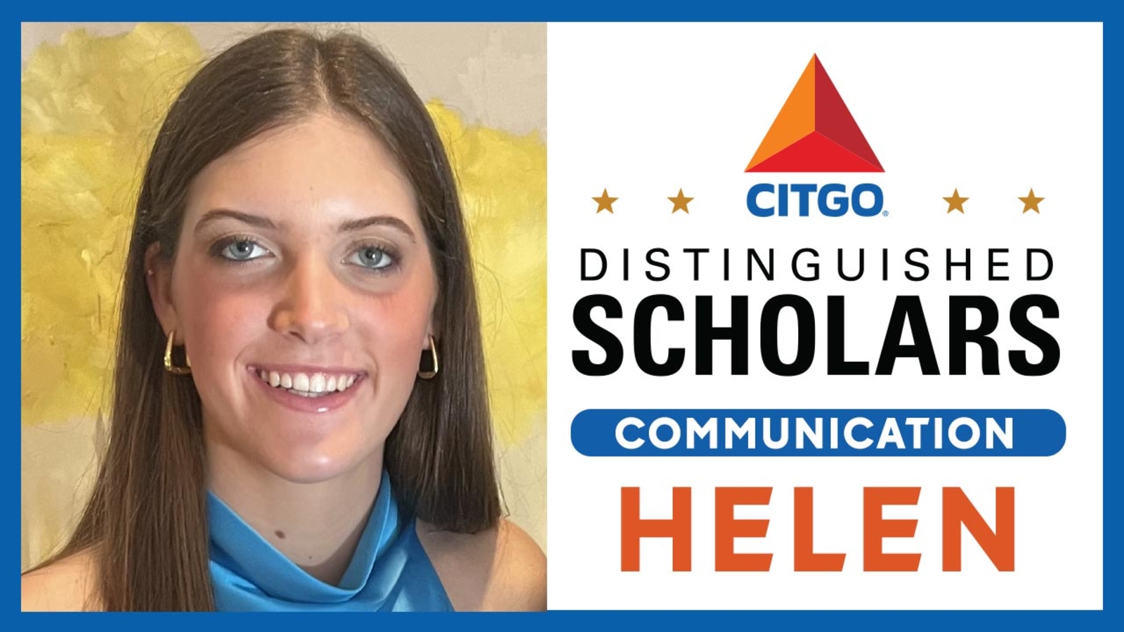 CITGO Distinguished Scholars: Communication (Helen) - ABC13 Houston