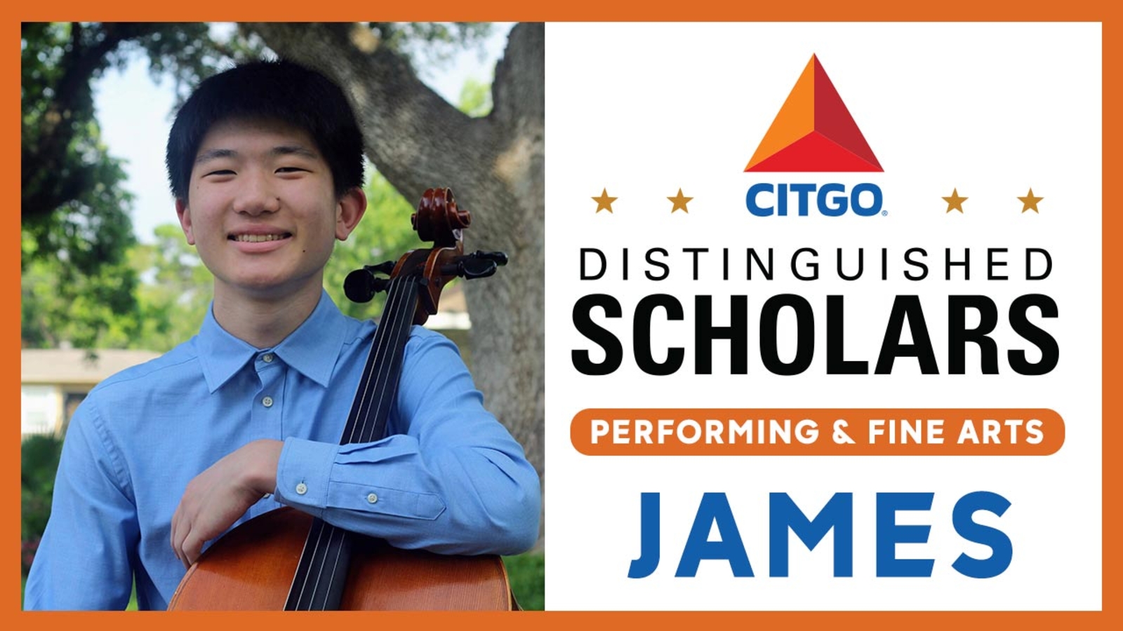 CITGO Distinguished Scholars: Performing and Fine Arts (James) - ABC13 ...