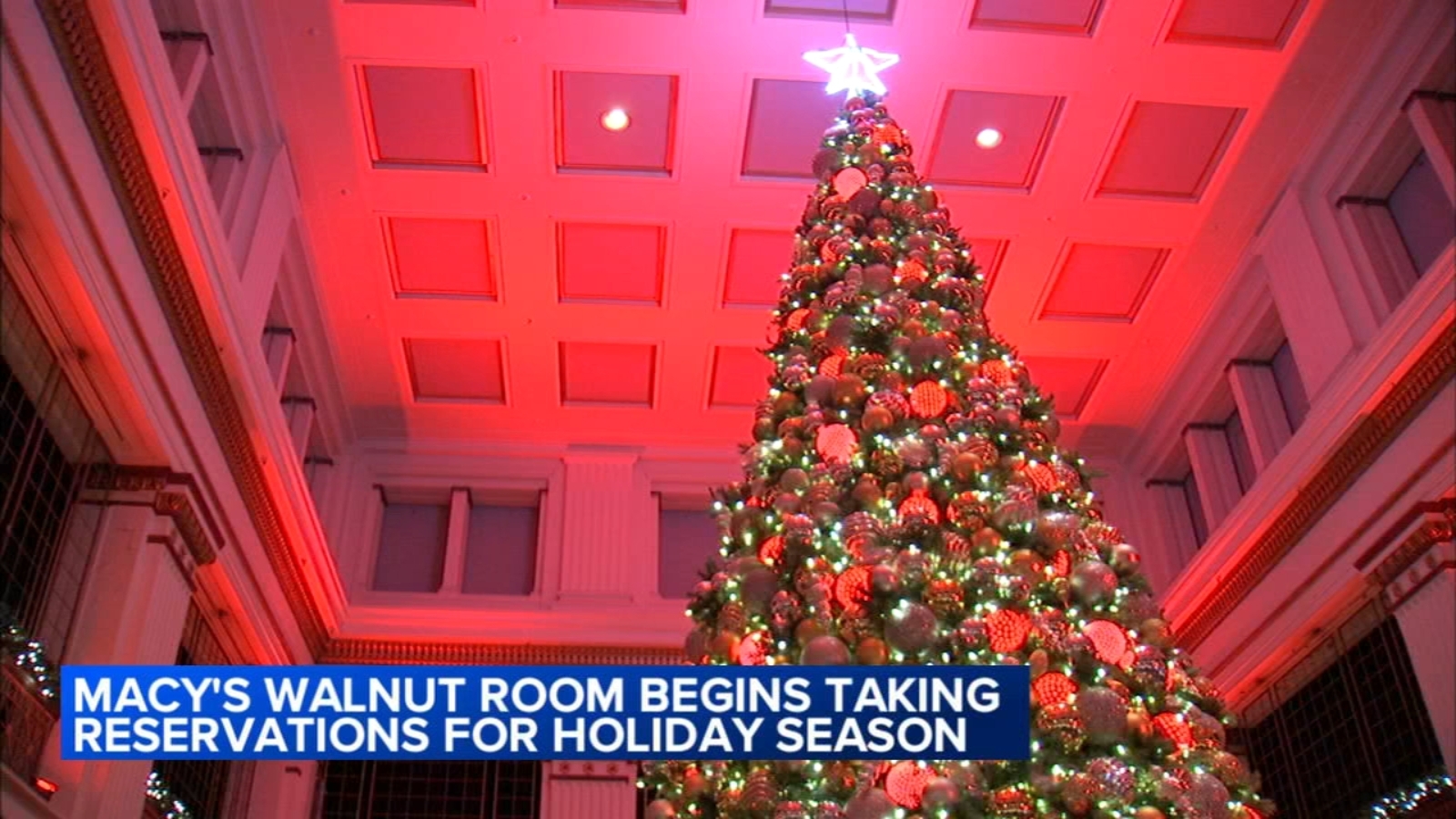 Walnut Room reservations opening for Christmas holiday dining ...