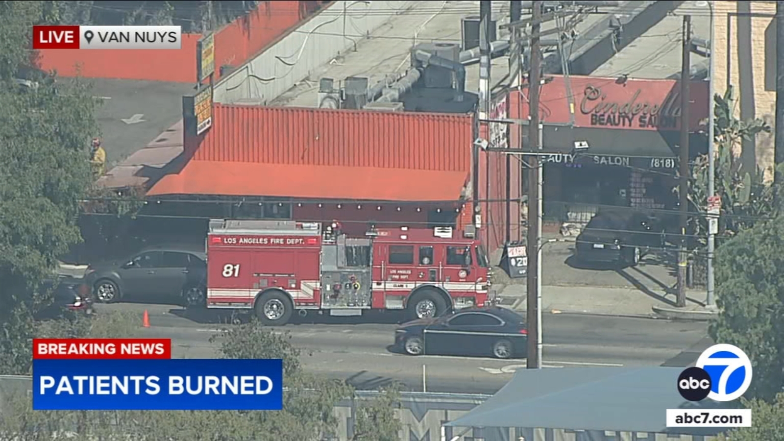 3 taken to hospital after suffering chemical burns at Van Nuys ...