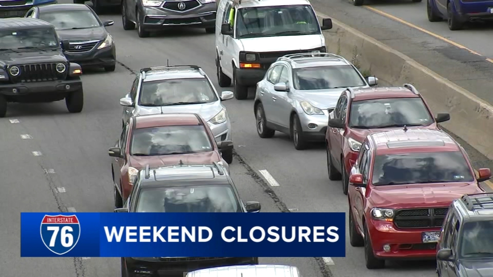 Schuylkill Expressway eastbound closure in Grays Ferry set for weekend ...