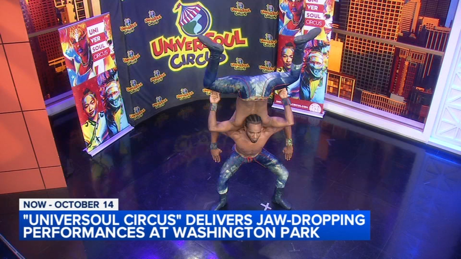 UniverSoul Circus delivers jaw-dropping performances at Washington Park - ABC7 Chicago