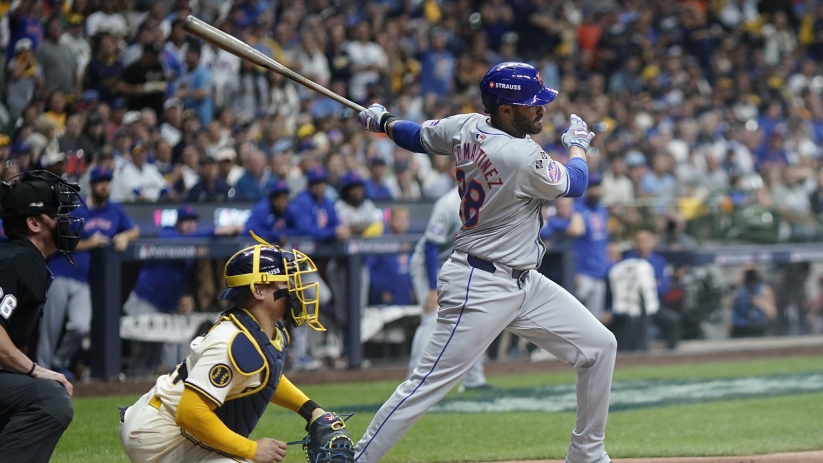 Mets Wild Card Game 1: New York Mets beat Milwaukee Brewers 8-4 - ABC7 ...