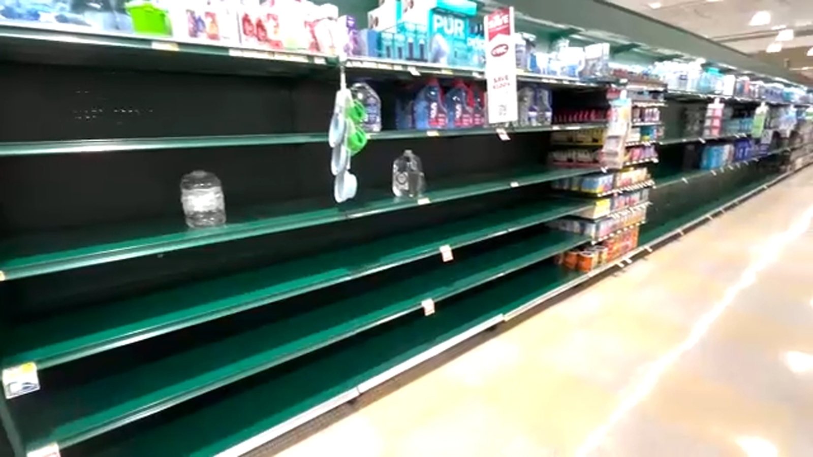 Helene Recovery | Shoppers in the Triangle clear store shelves to ...