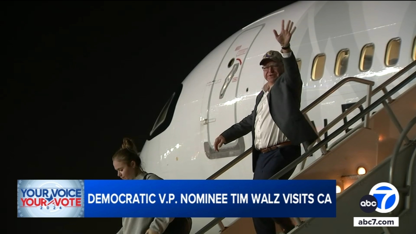 2024 presidential election: Tim Walz kicks off 3-day West Coast ...