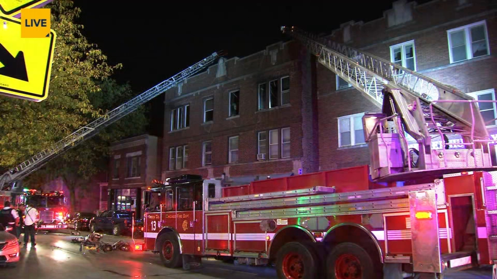 2 seriously injured in fire on Montrose Avenue in Albany Park, Chicago ...