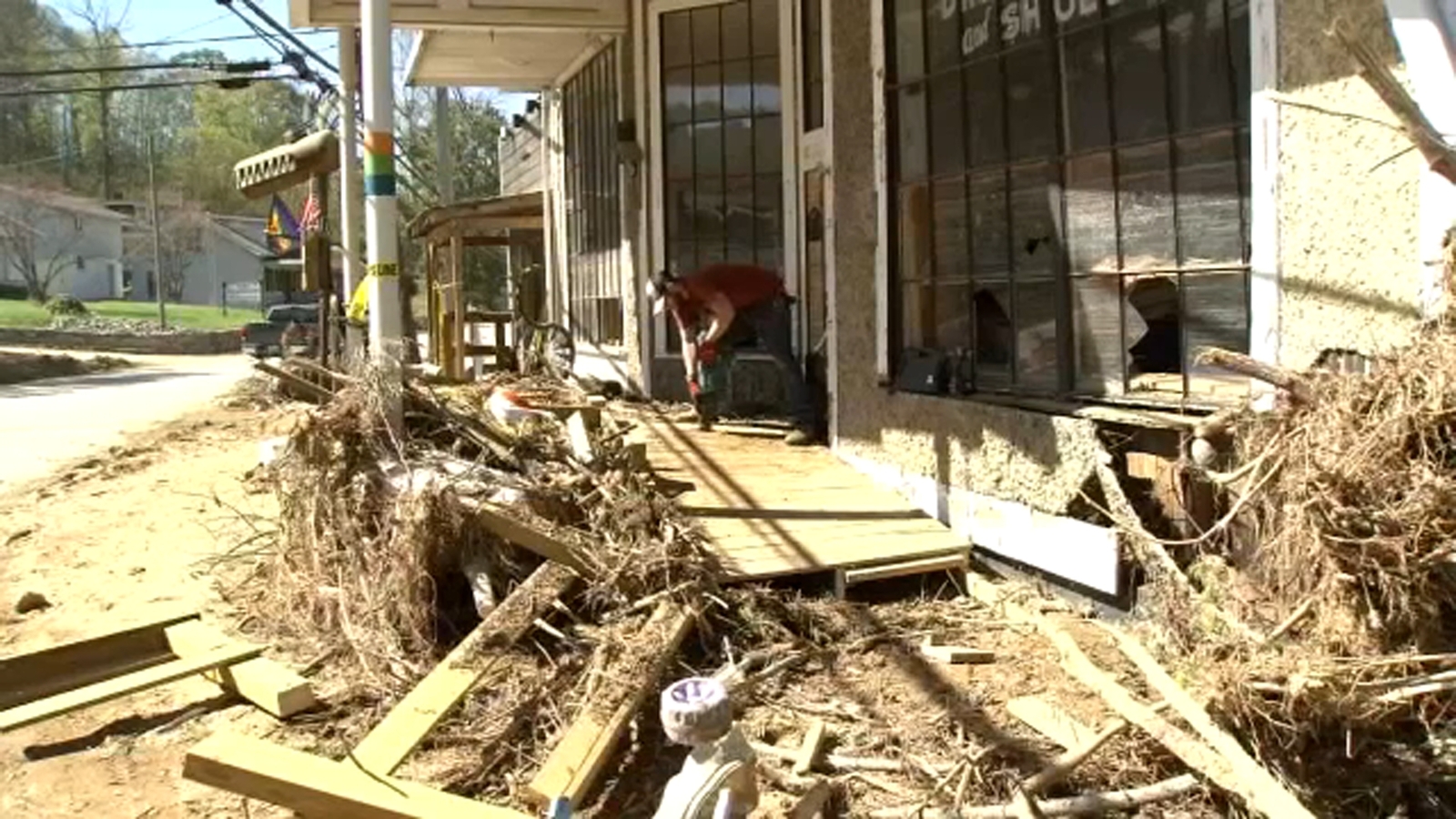 Widespread damage found around Black Mountain near Asheville - ABC11 ...