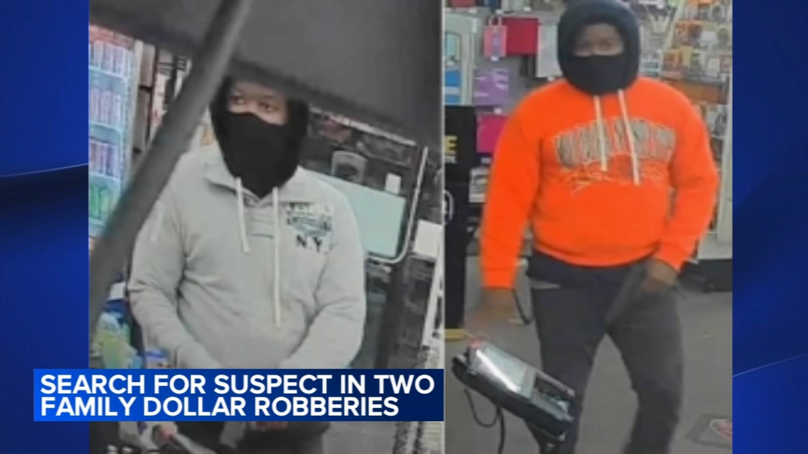 Philadelphia police searching for suspect who allegedly robbed 2 ...