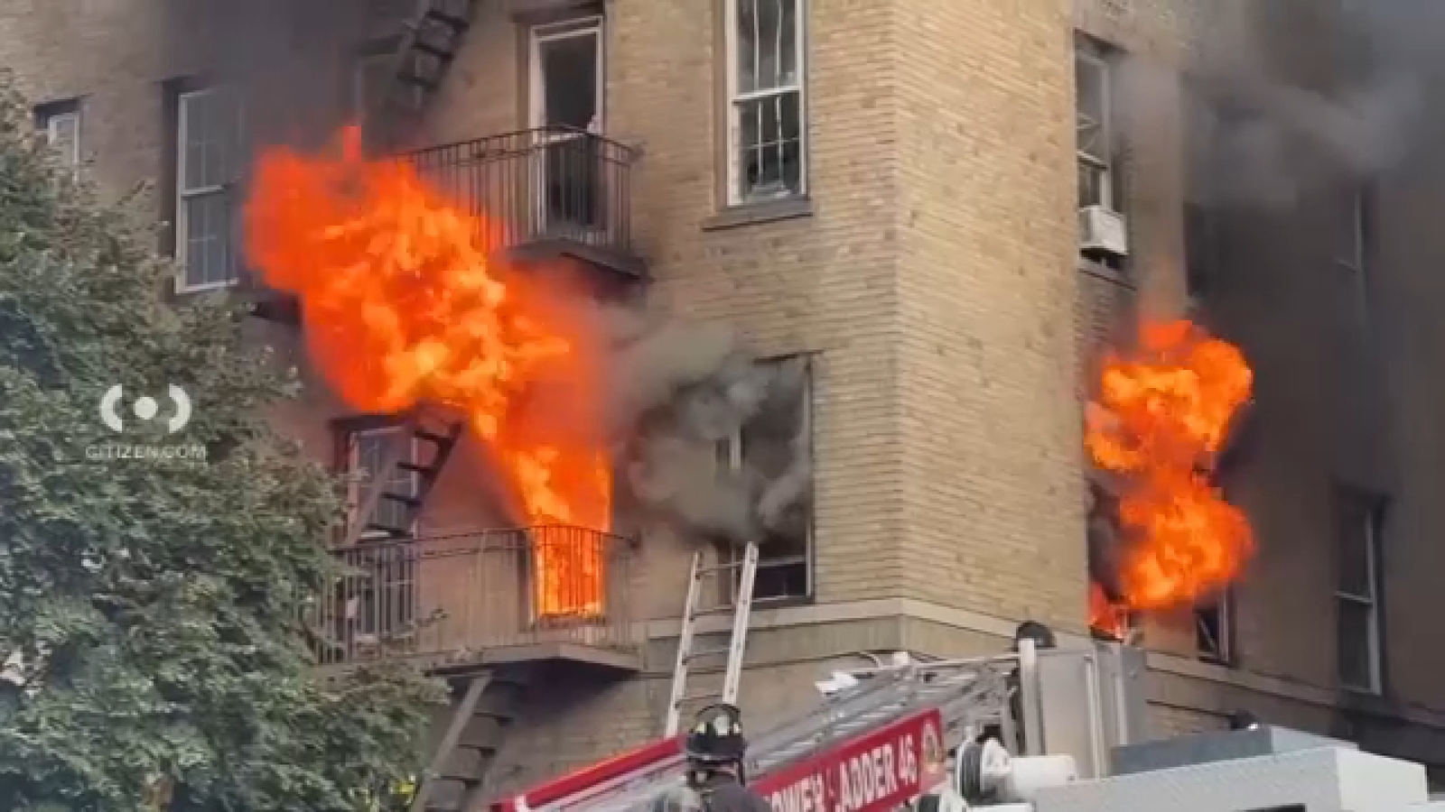Bronx fire: Several people injured during blaze at apartment building ...