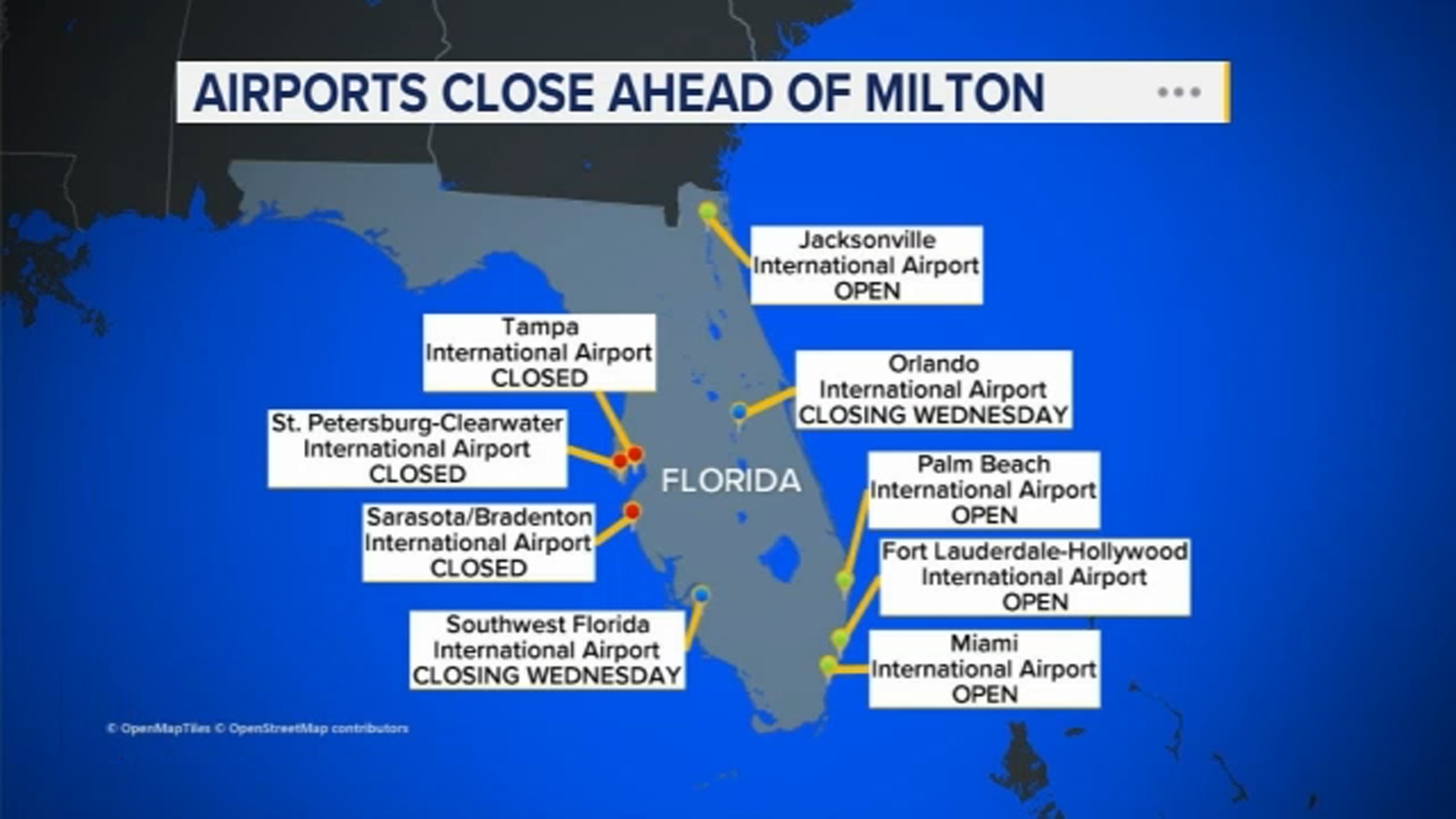 'It's all the ripple effect': Hurricane Milton impacts hundreds of ...