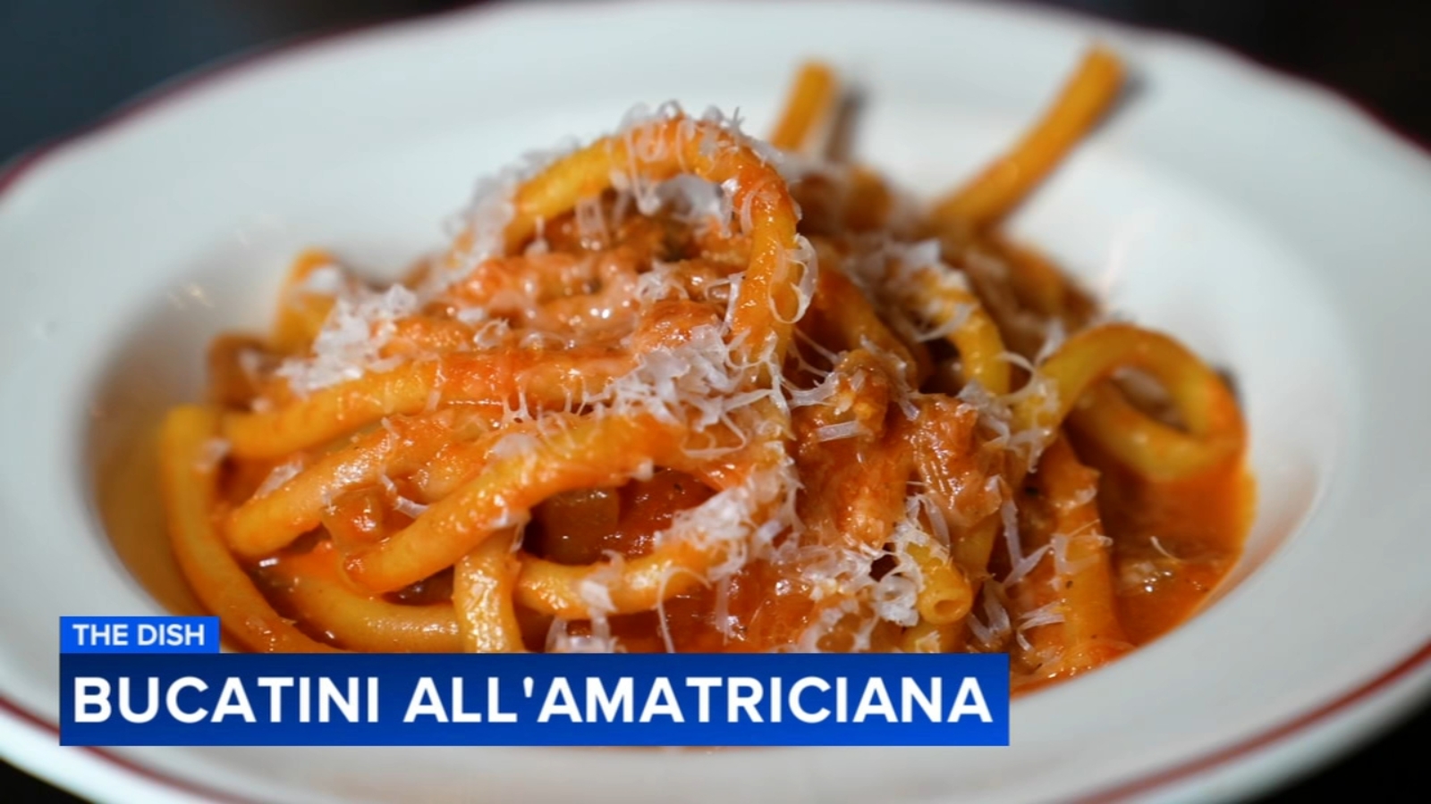 The Dish: Bucatini all'Amatriciana with Chef Massimo Boni from Vita in ...