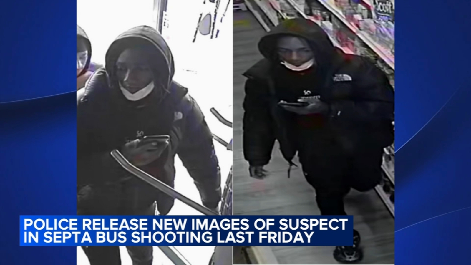 Police release new images of suspect in Route 60 SEPTA bus shooting at ...
