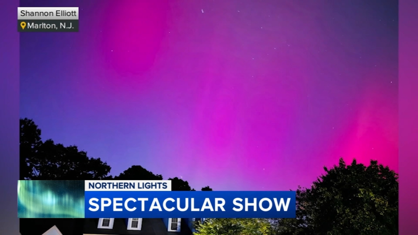 Northern lights tonight: Aurora seen in Philadelphia, Pennsylvania, New ...
