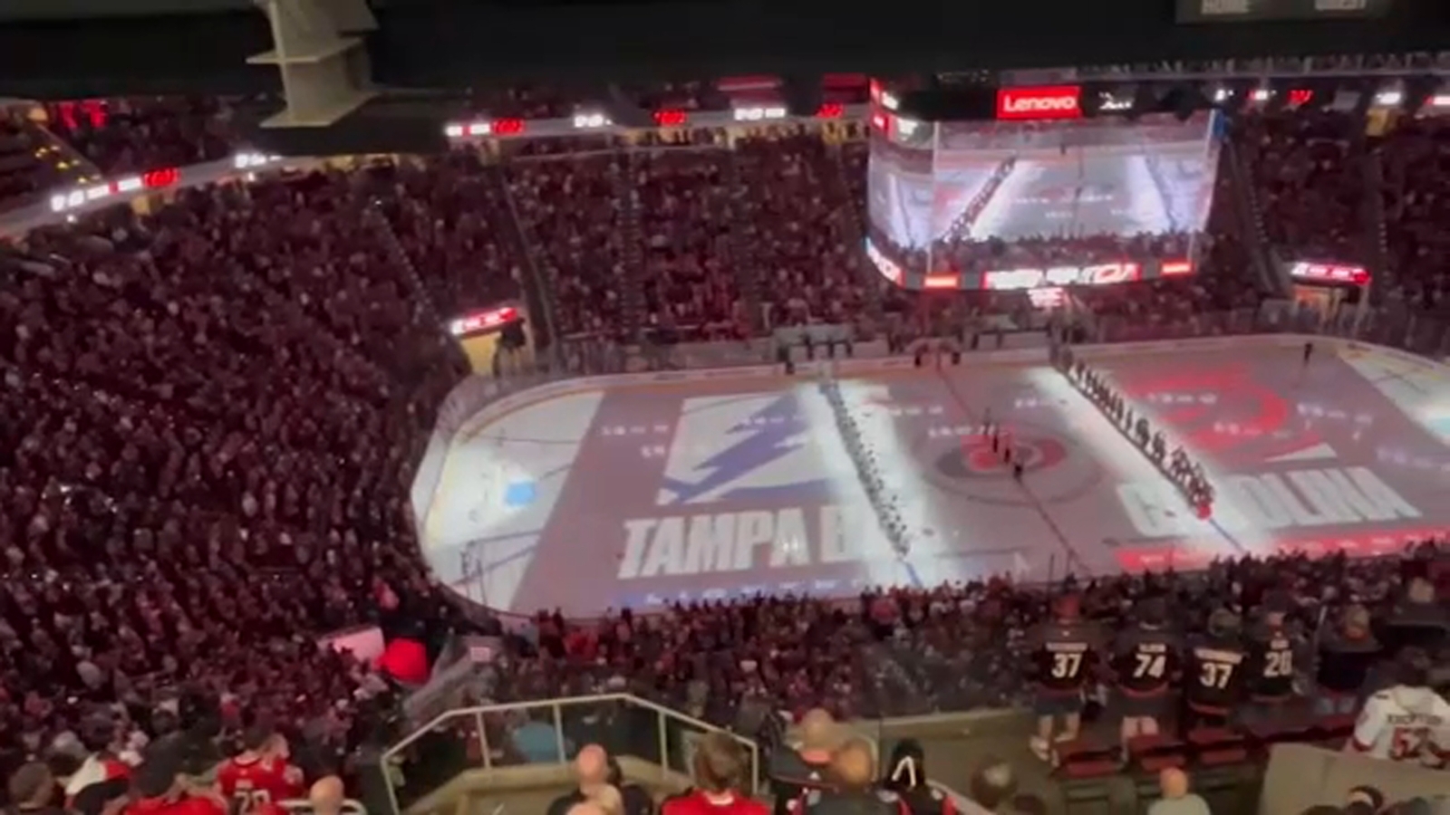 Hurricanes and Lightning fans, united by storm devastation, bond over ...