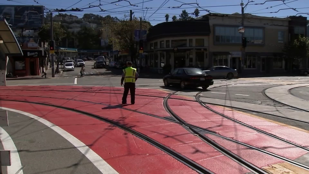 Traffic Intersection San Francisco A New SF Bike Lane Connecting