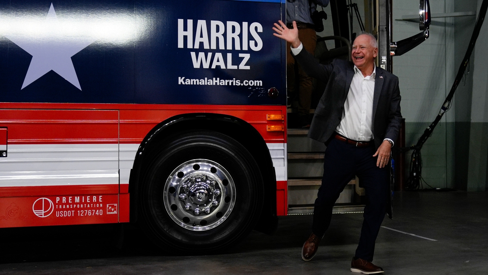 Vice Presidential nominee | Tim Walz to campaign in North Carolina with ...