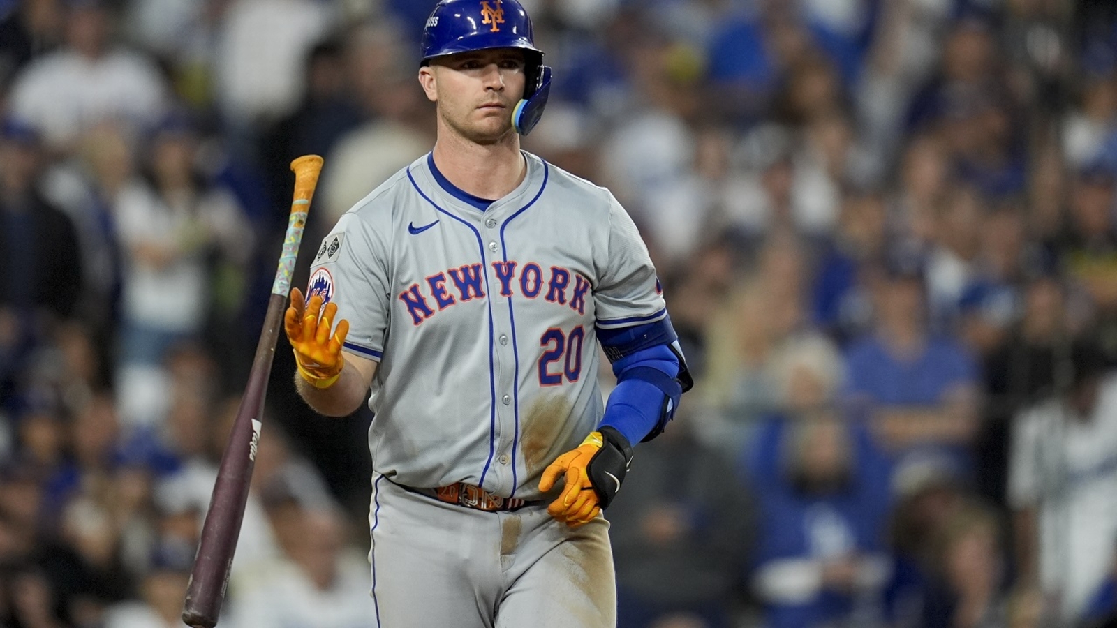 Mets pummeled by Dodgers 9-0 in Game 1 of NLCS. Los Angeles takes 1-0 ...