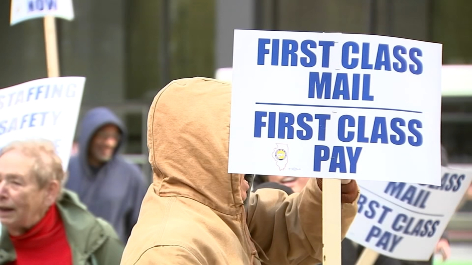 Chicago protest today: Postal workers demand more protection, citing ...