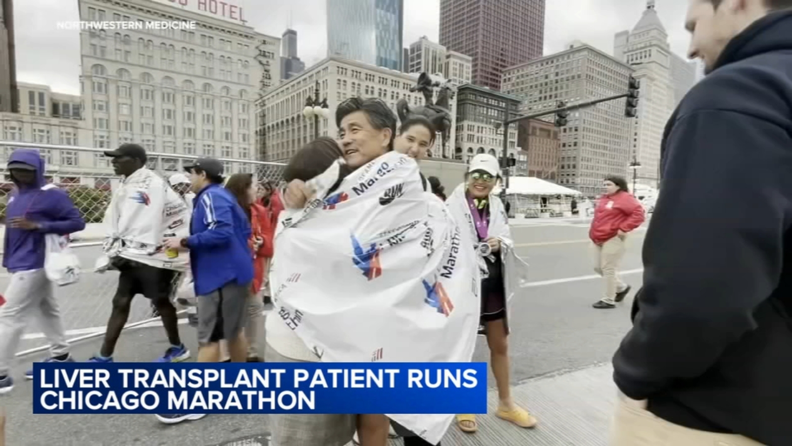 Bat Tserendorj runs 2024 Bank of America Chicago Marathon months after ...