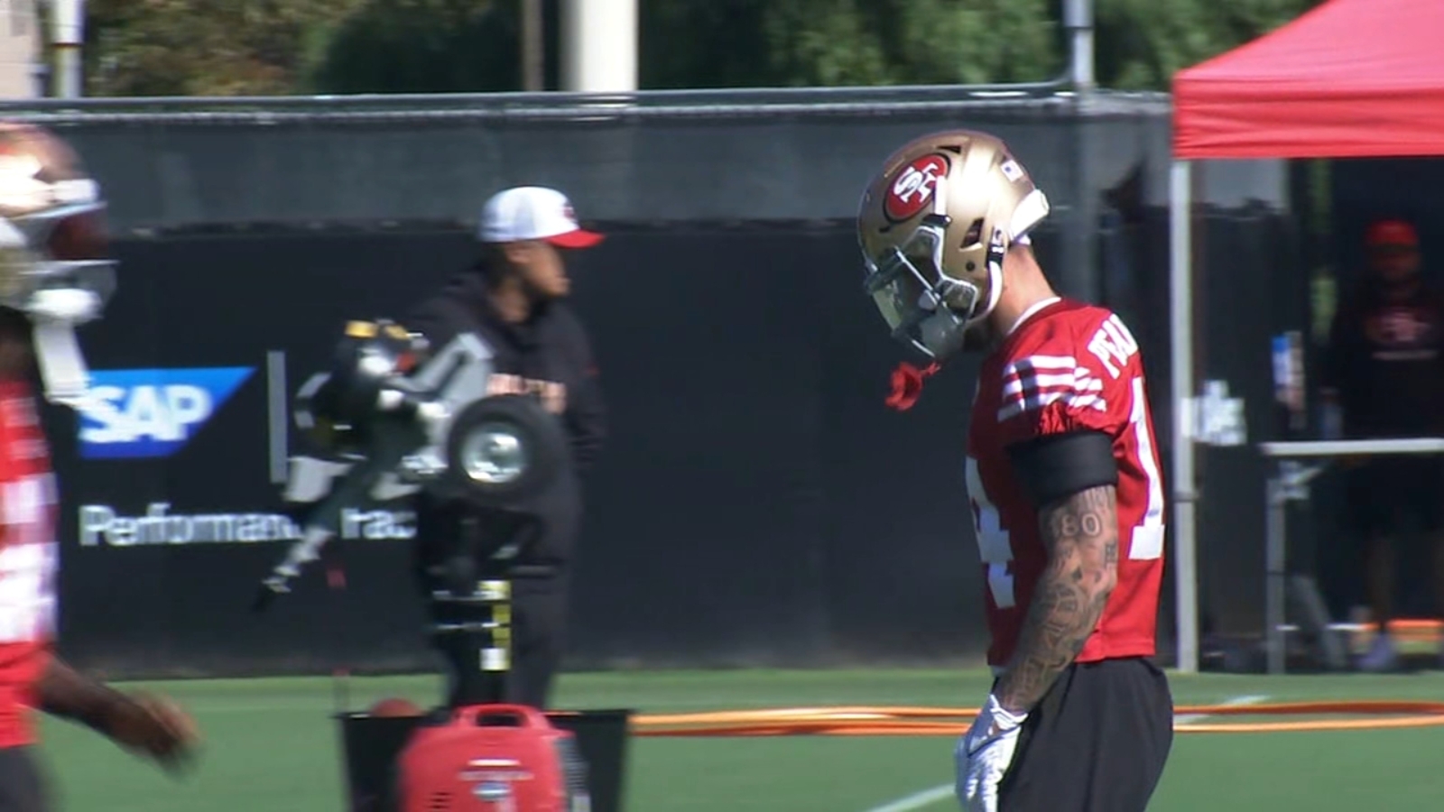 49ers' Ricky Pearsall practices for first time since being shot in ...