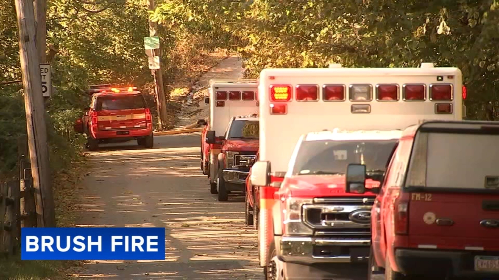 Brush fire quickly erupts into 3-alarm blaze in Roxborough ...