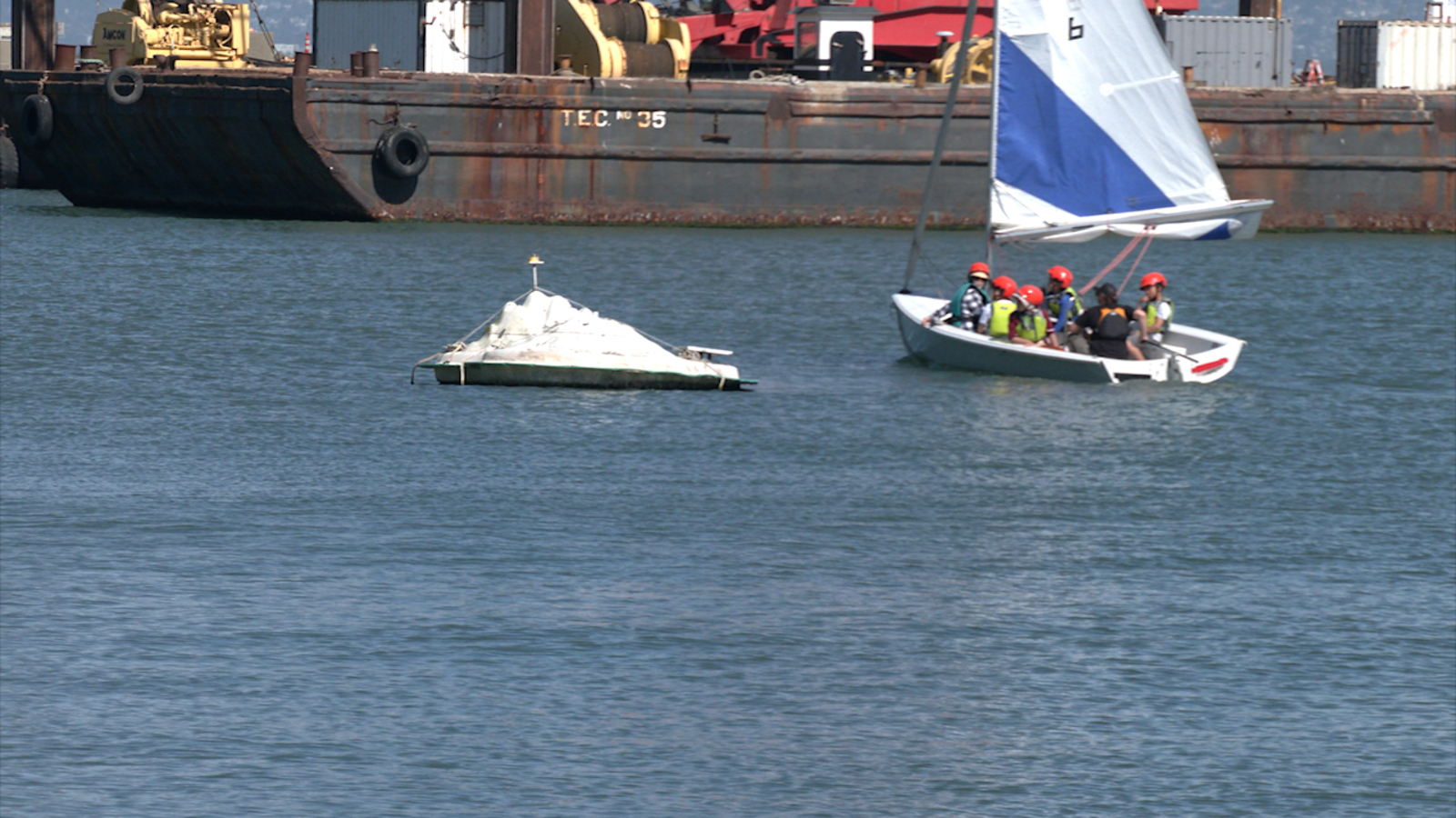 Climate Ready: Bay Area floating marine lab relocated to Treasure ...