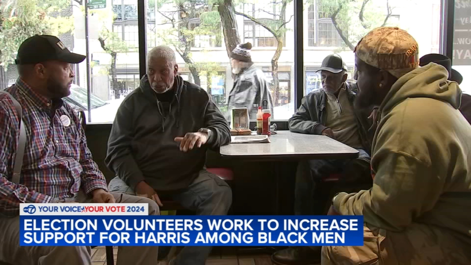 2024 Presidential Election: Black men supporting Kamala Harris spend ...
