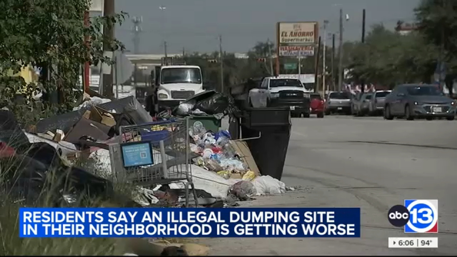 Illegal dumping site on Lancaster and McHenry in southeast Houston is ...