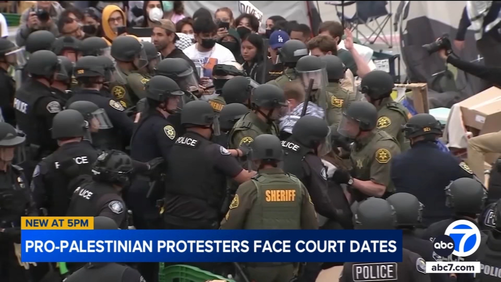 39 additional protesters charged after pro-Palestinian demonstrations ...