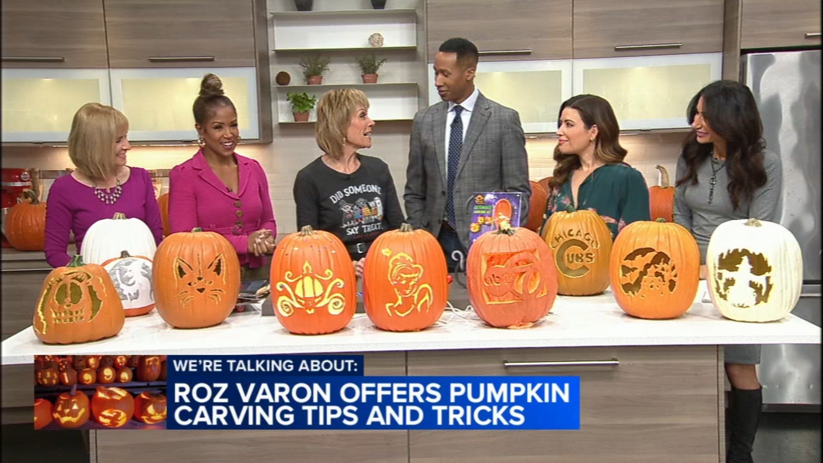 Roz Varon offers pumpkin carving, painting, decorating ideas for ...