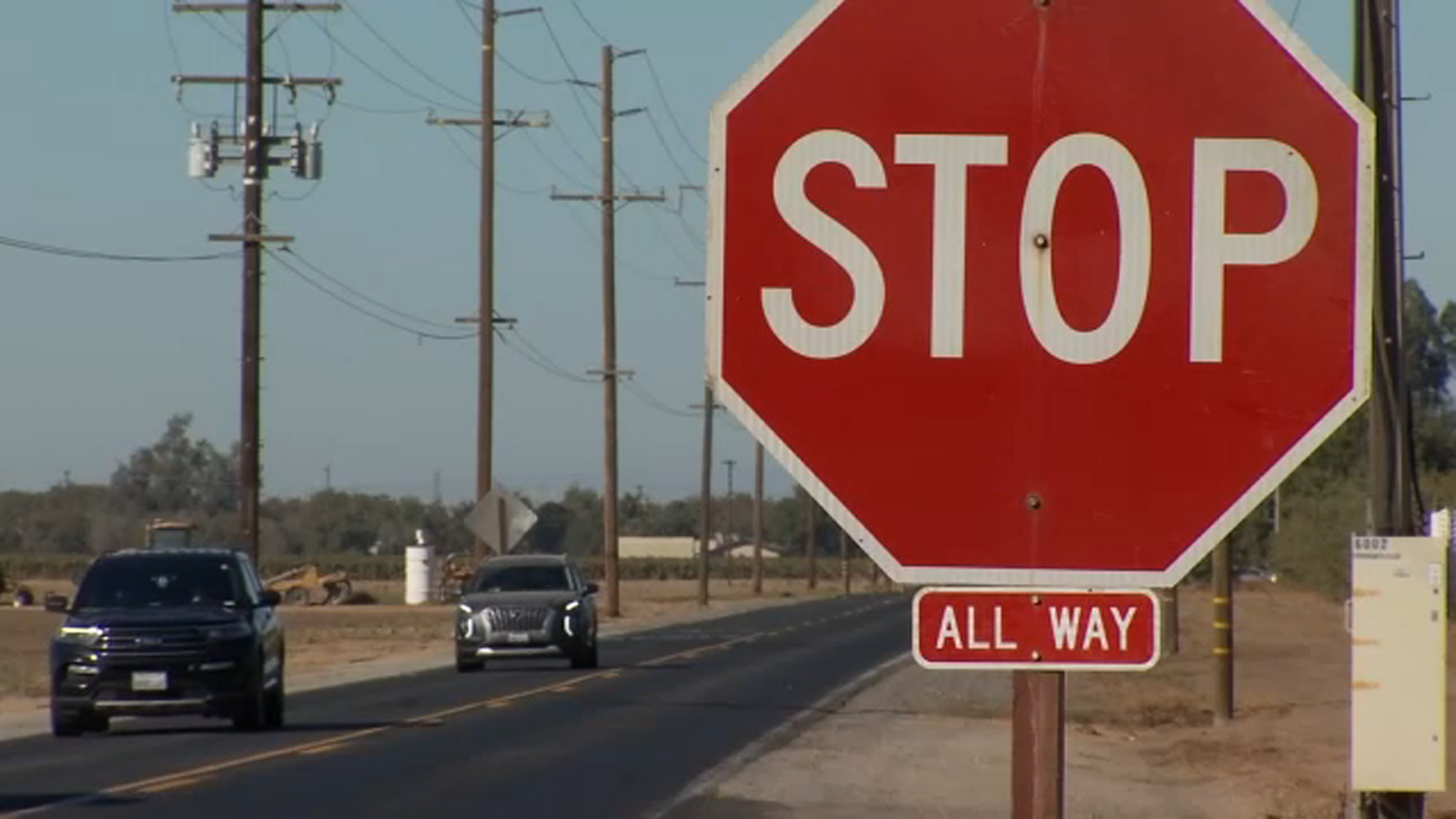 Vandals creating serious traffic hazard in Kings County - ABC30 Fresno
