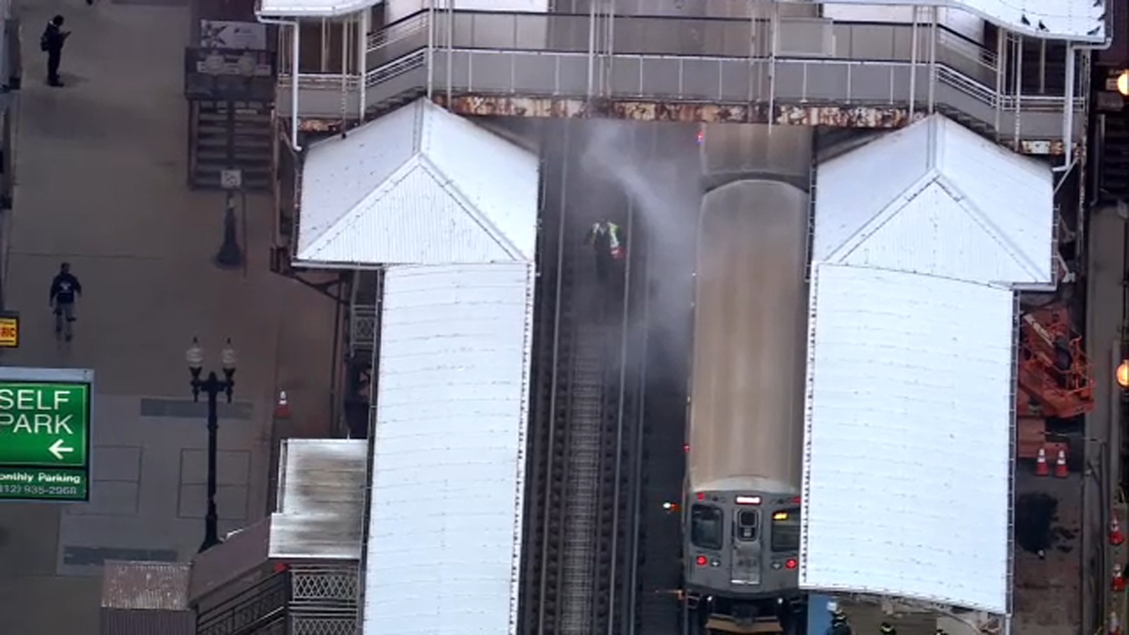 CTA Brown Line train fire at Adams-Wabash affects morning service in ...