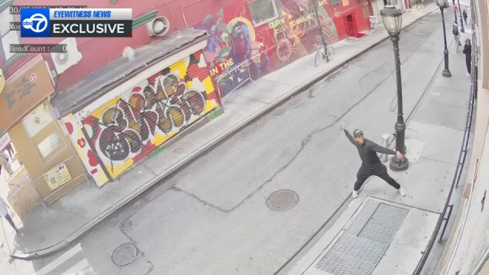 Chinatown community unsettled after suspect caught on surveillance ...