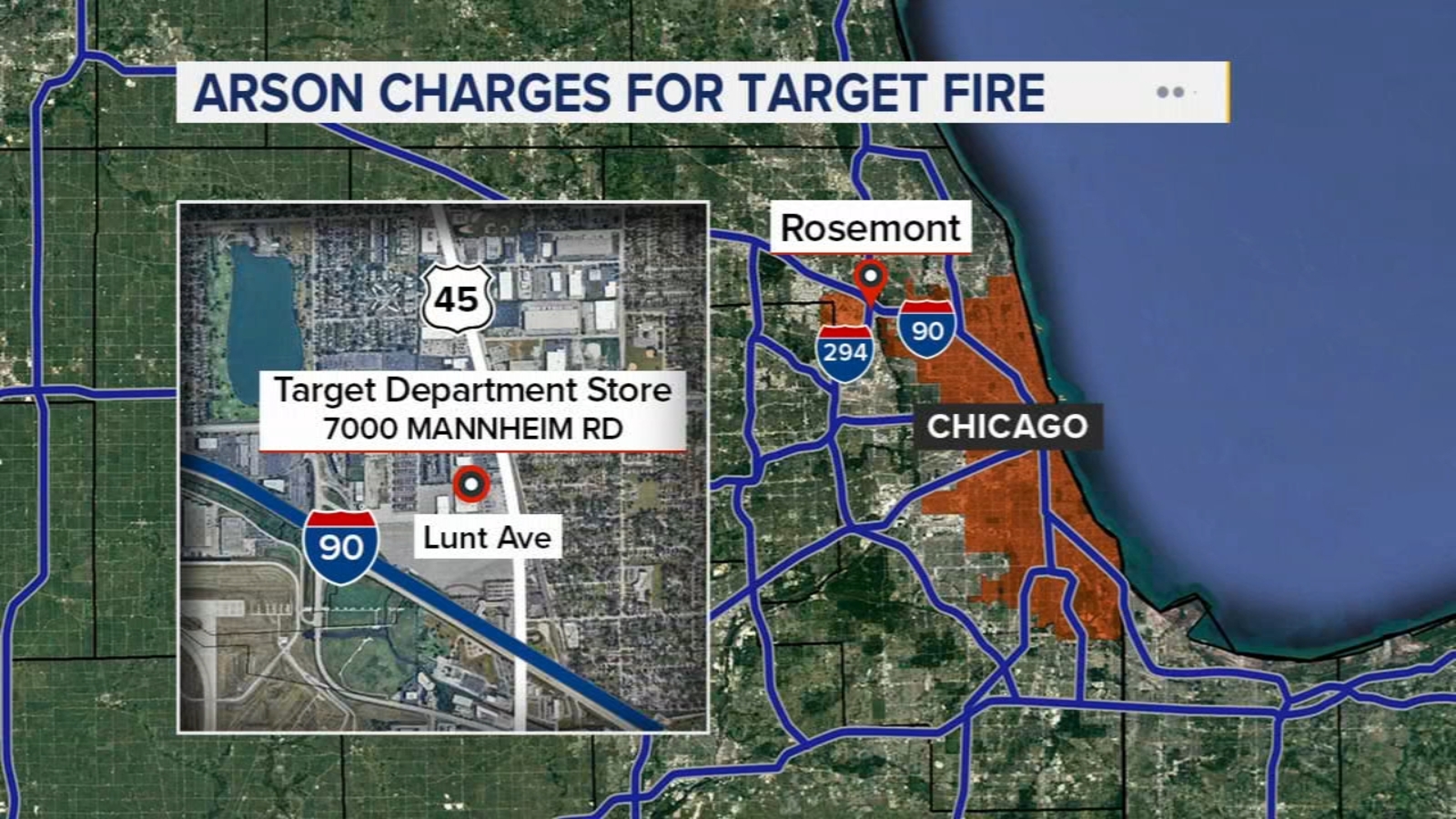 Denny Ellis charged with arson after Rosemont Target fire destroys at ...