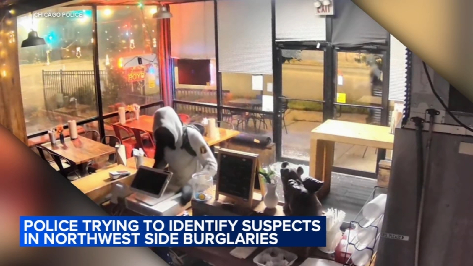 Chicago Crime Video Shows Burglars Ransack Nw Side Business Cpd