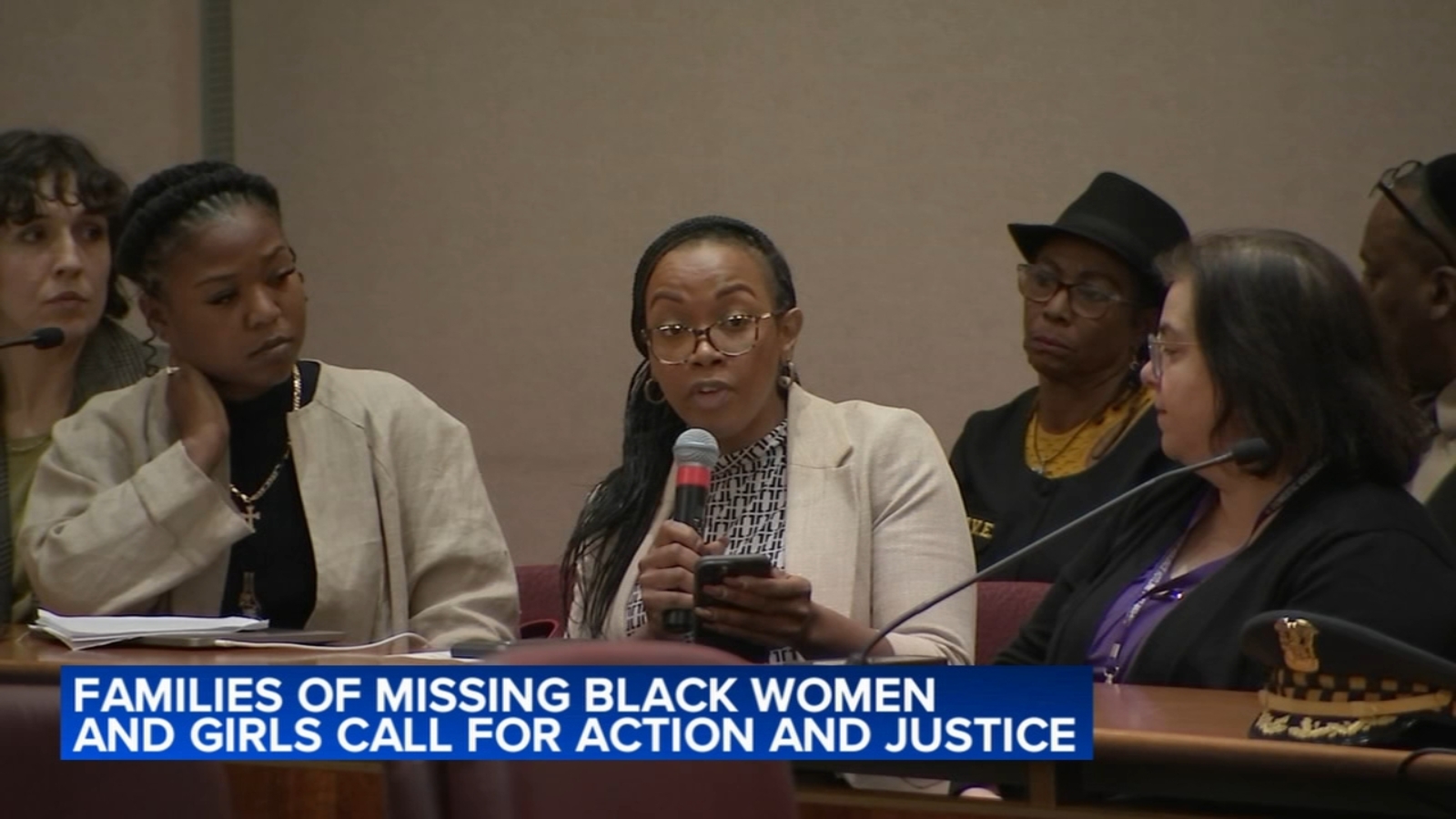 Community leaders, families of missing Black women, girls demand action ...