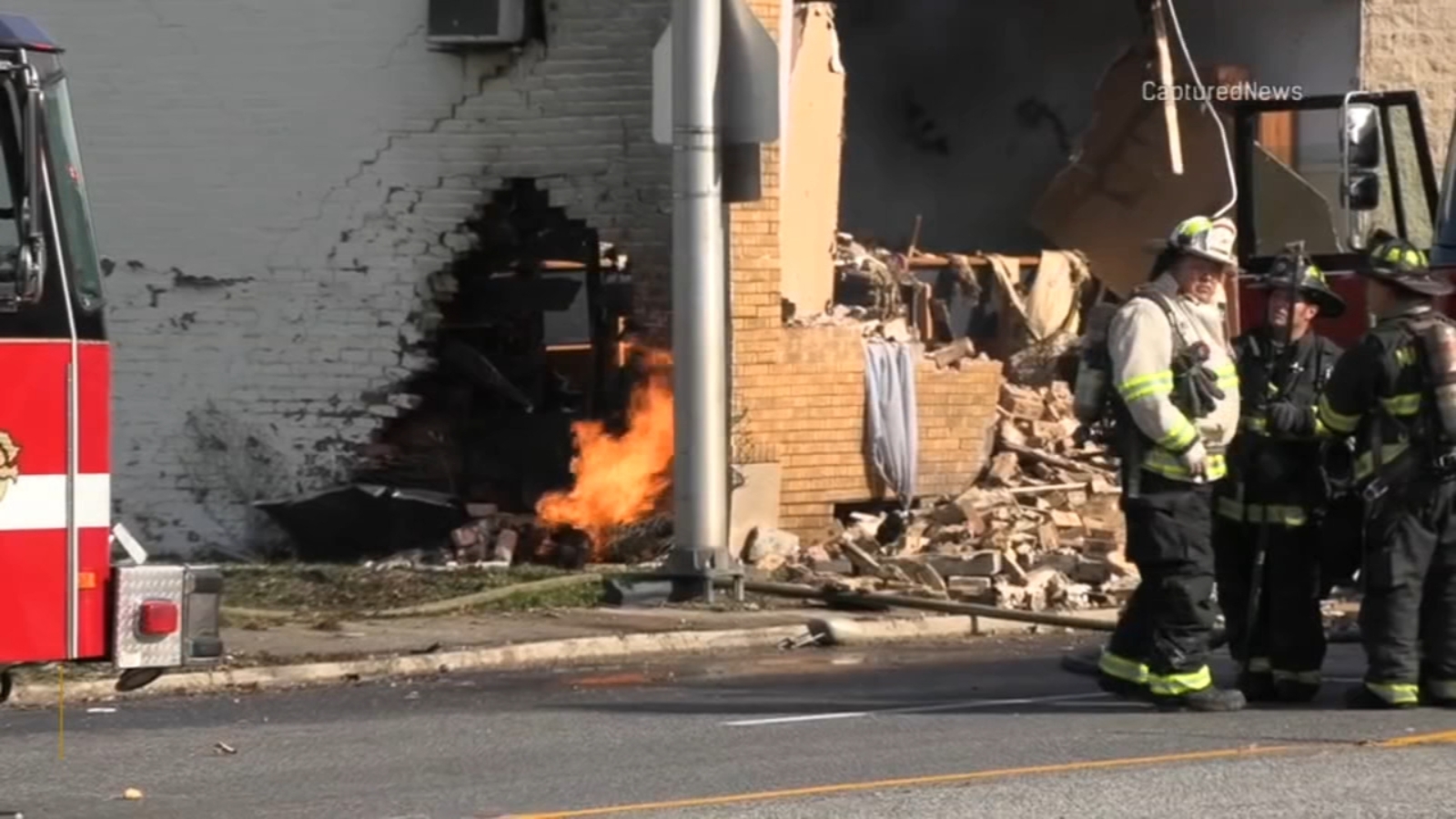 Harvey crash: Vehicle crashes into Universal Kingdom of God House of ...