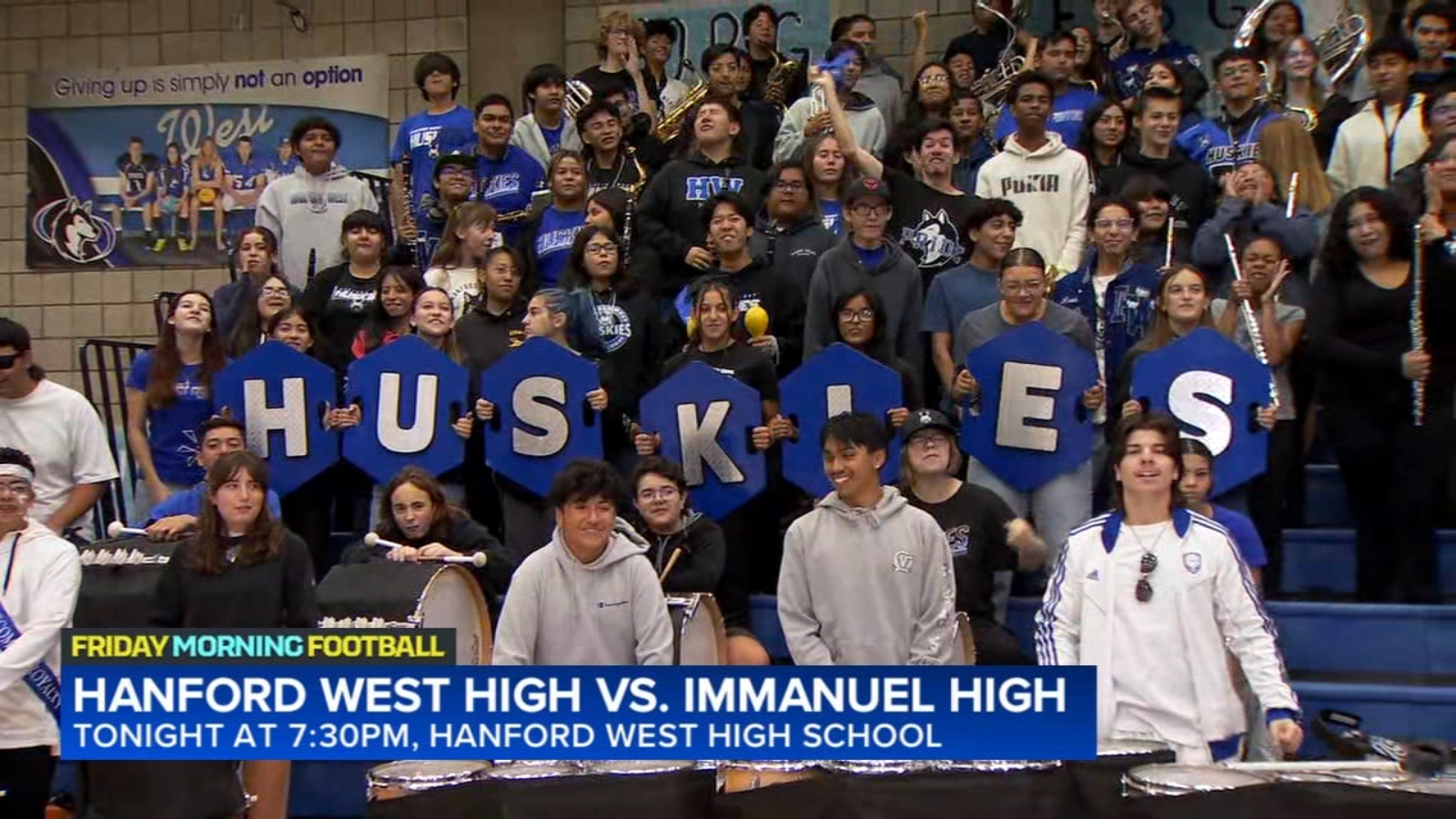 Friday Morning Football: Hanford West High School - ABC30 Fresno